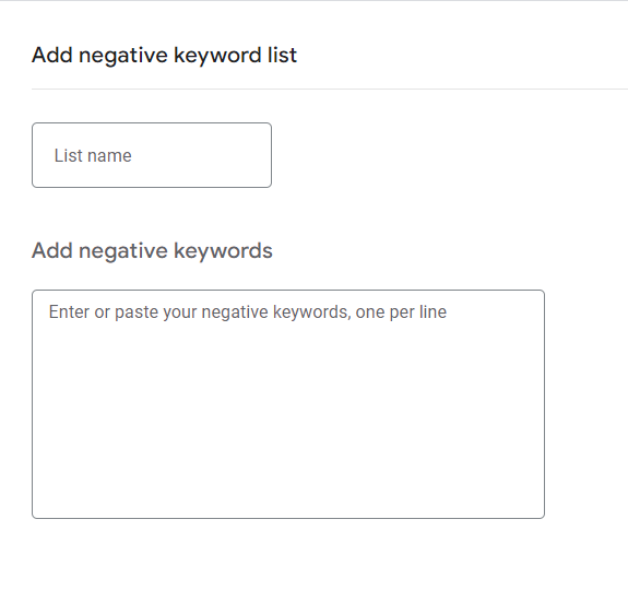 Negative keywords: how to use them in Google Ads | Embryo